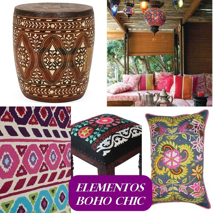 Boho Chic na decoração | Sala da Casa